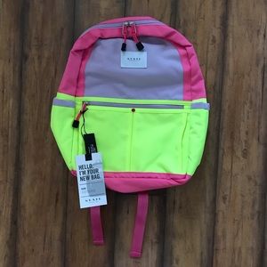 STATE | Bags | State Backpacks Kane Neon Yellow Pink Bag | Poshmark